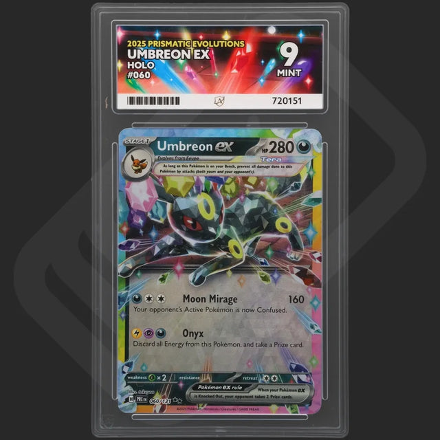 Pokemon - Prismatic Evolutions - Umbreon ex - 060/131 - Ace Grading