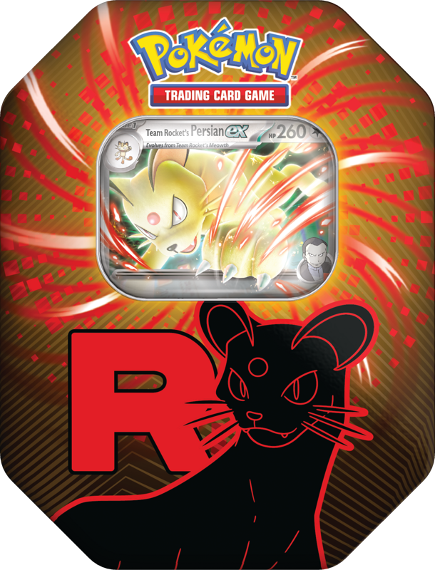 Pokemon TCG: Fall 2025 Team Rocket Tin - Persian ex