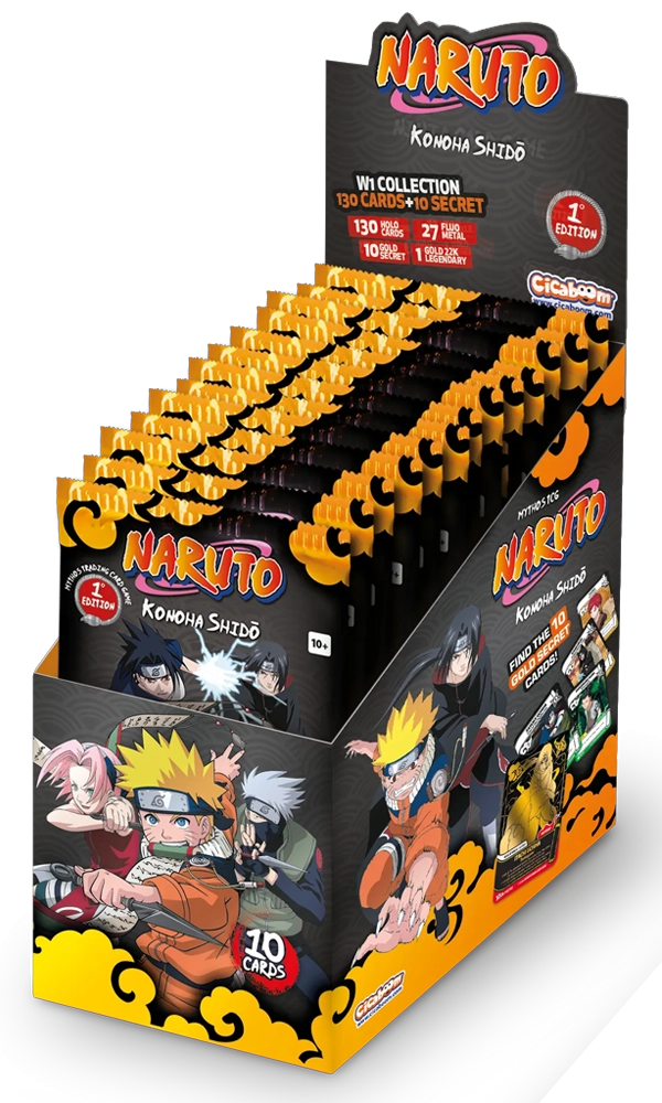Naruto Mythos TCG: First Edition - Set 01 - Booster Box (24 Packs ...
