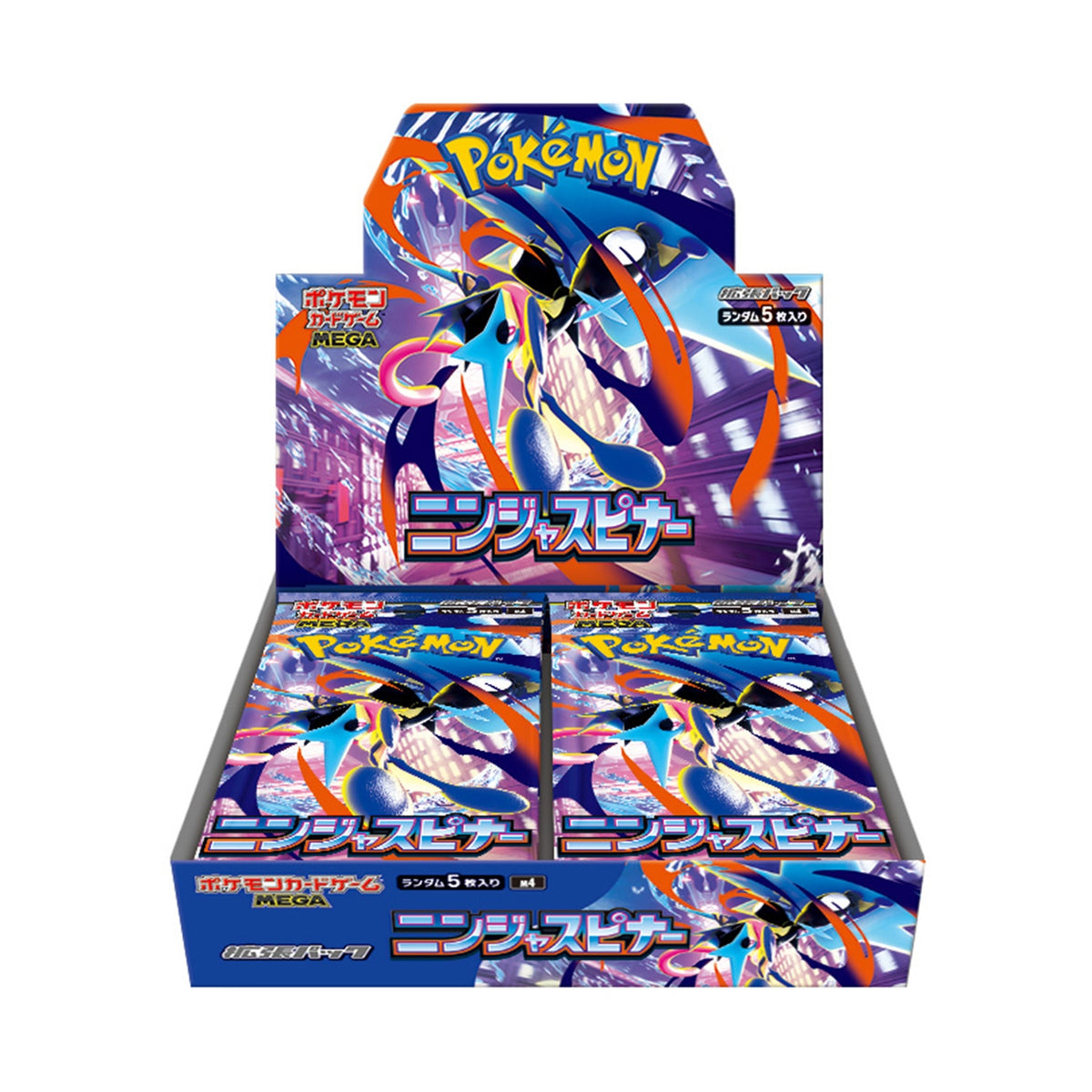 Pokémon Japanese TCG: Ninja Spinner - M4 - Japanese Booster Box ...
