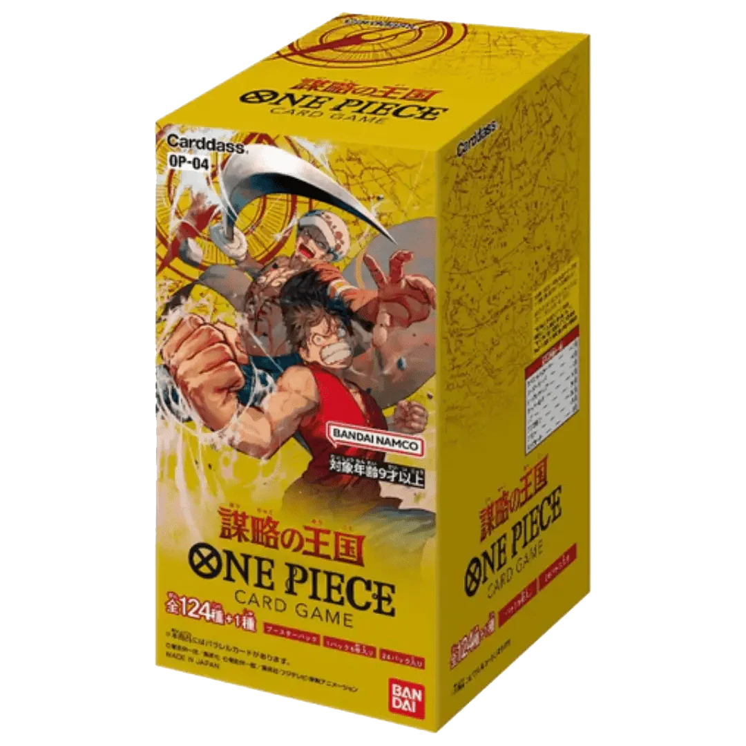 One Piece Card Game - Japanese: OP-04 - Kingdoms of Conspiracies - Boo ...