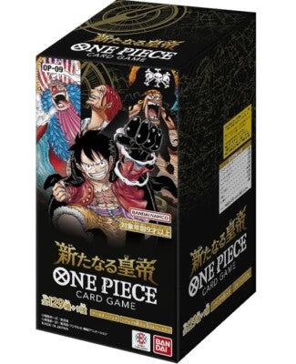 One Piece Card Game - Japanese: OP-09 - Four Emperors - Booster Box ...