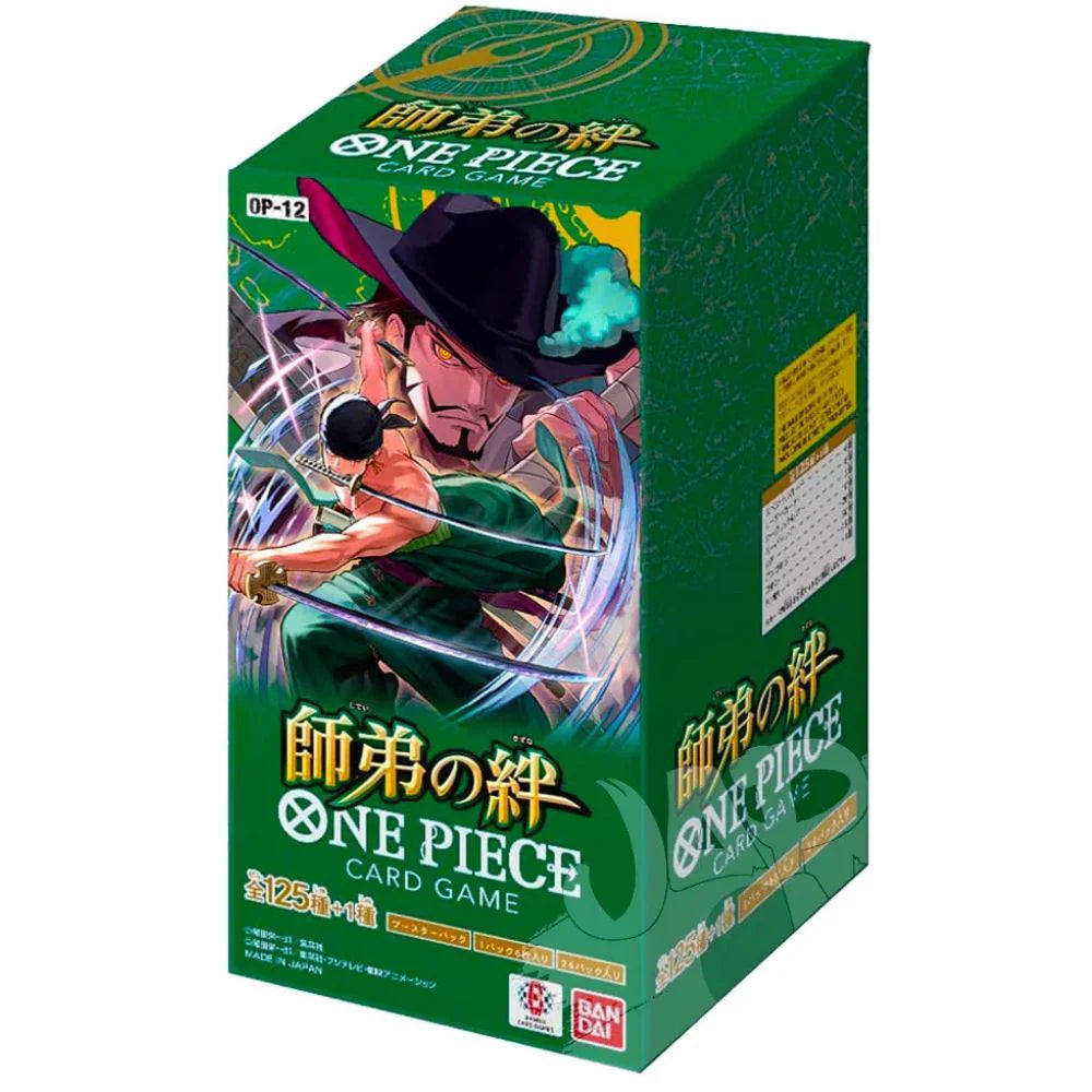 One Piece Card Game - Japanese: OP-12 - Bonds of Master and Disciple ...