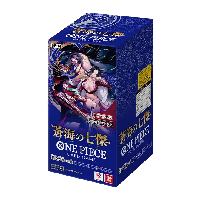 One Piece Card Game - Japanese: OP-14 - The Azure Sea's Seven - Booste ...