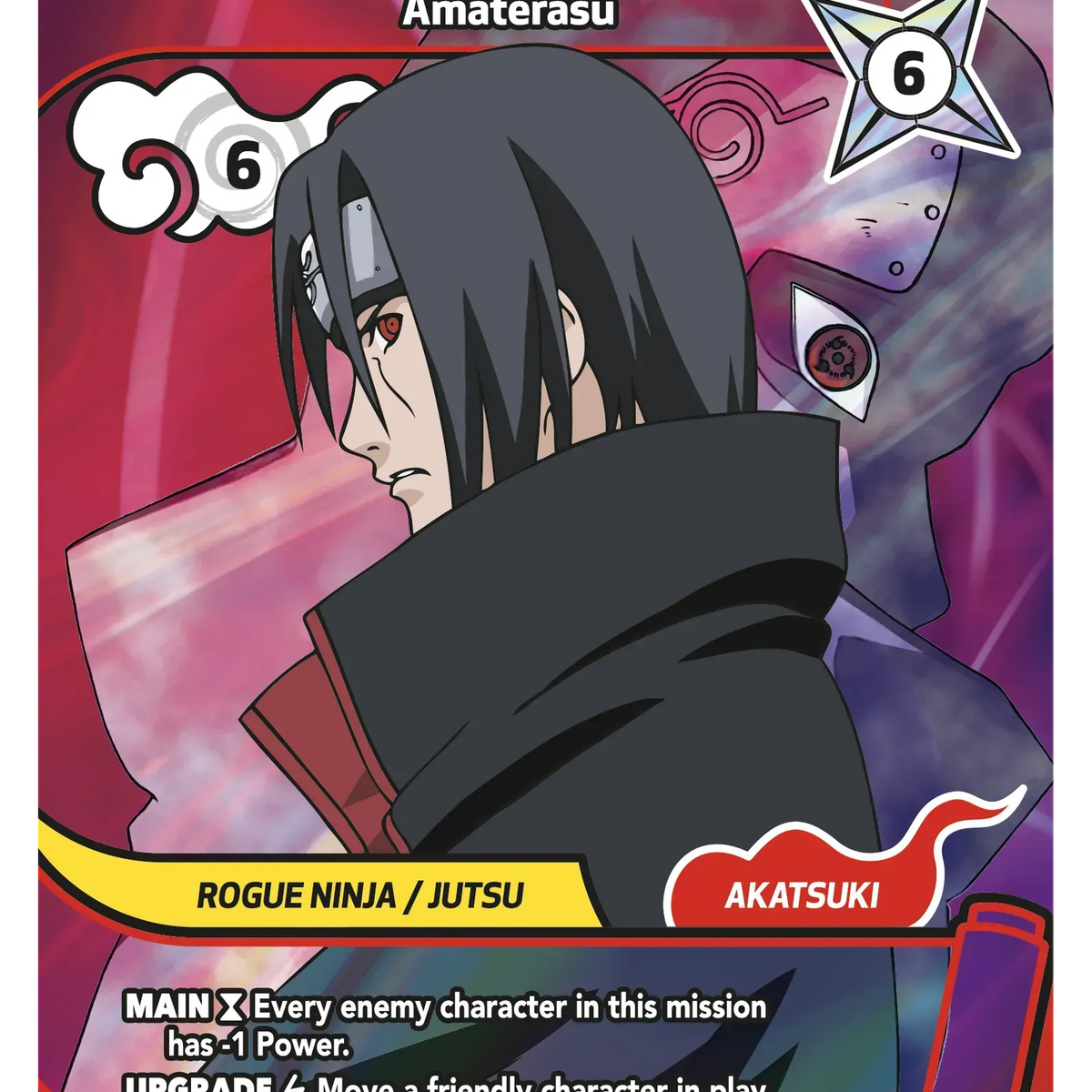 Itachi Uchiha - Amaterasu 128/130 Standard - Naruto Mythos Set 01 ...