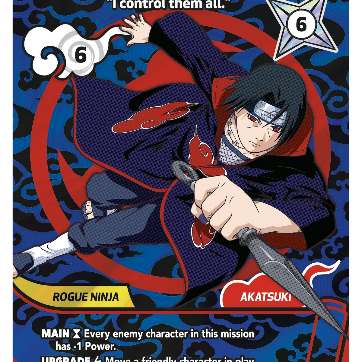 Itachi Uchiha - I control them all. 128/130 Standard Naruto Mythos ...