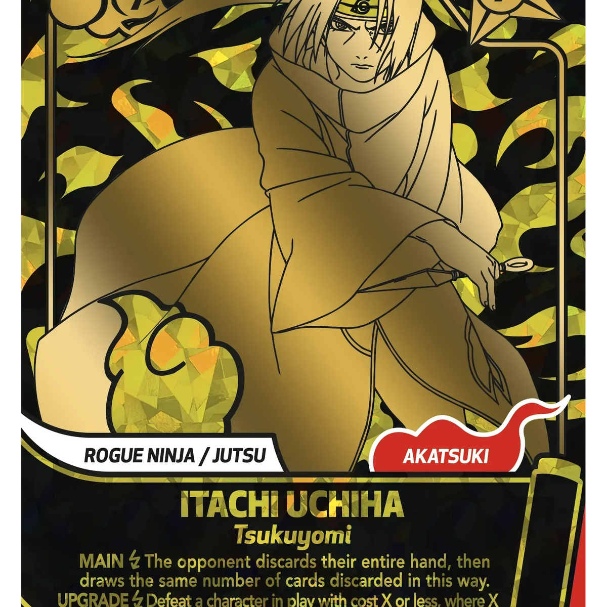 Itachi Uchiha - Tsukuyomi 140/130 Standard - Naruto Mythos Set 01 ...