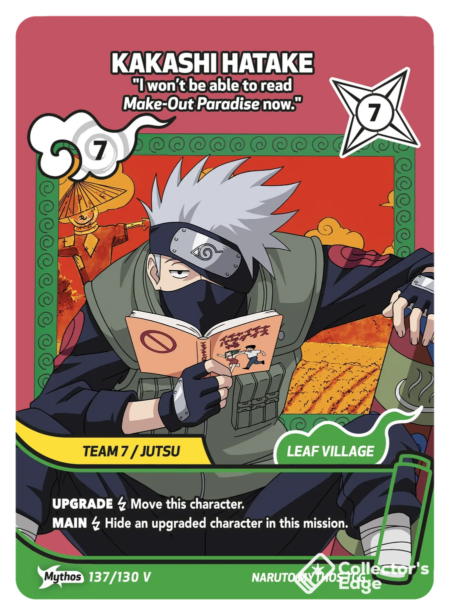 Kakashi Hatake - I won’t be able to read Make-Out Paradise now. 137/130 ...