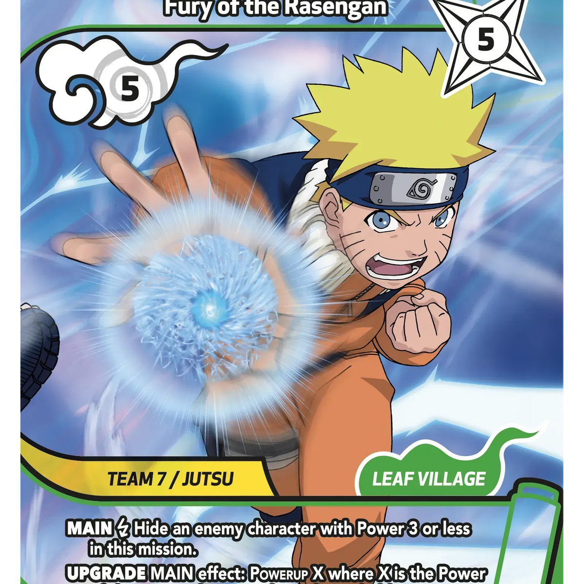 Naruto Uzumaki - Fury of the Rasengan 108/130 Standard Naruto Mythos ...