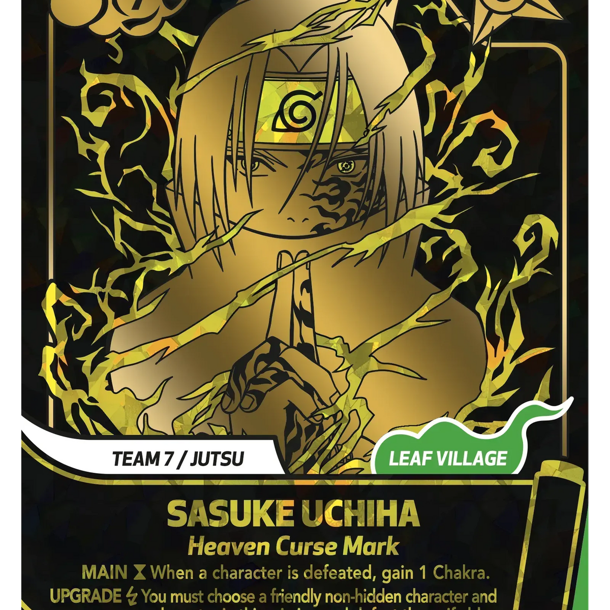 Sasuke Uchiha - Heaven Curse Mark 136/130 Standard Naruto Mythos ...