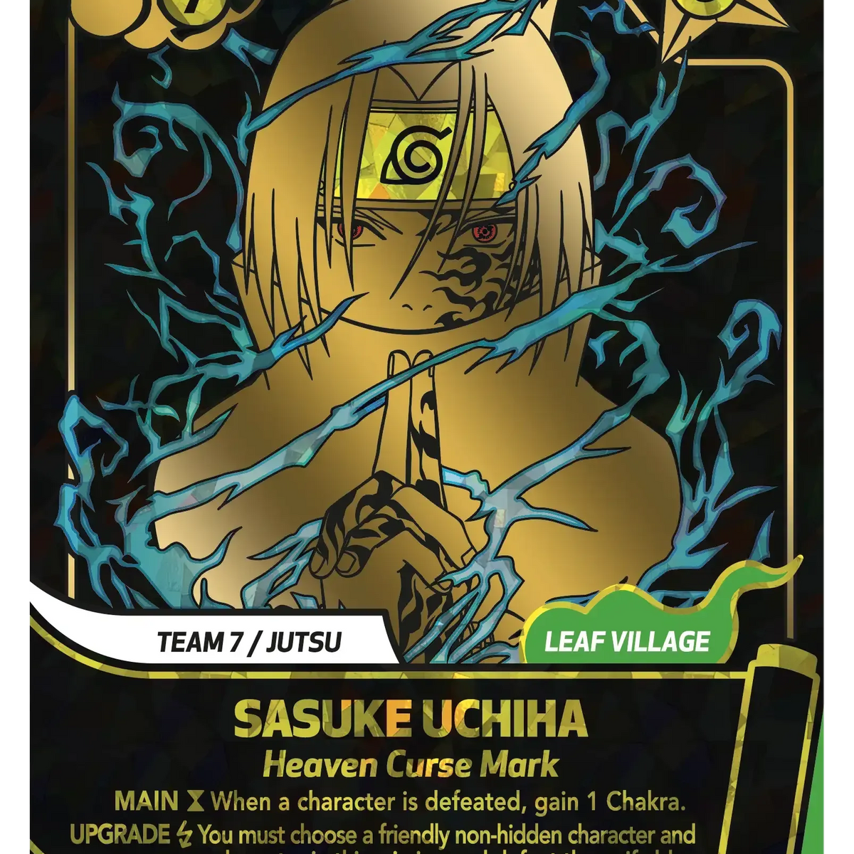 Sasuke Uchiha - Heaven Curse Mark 136/130 Standard Naruto Mythos ...