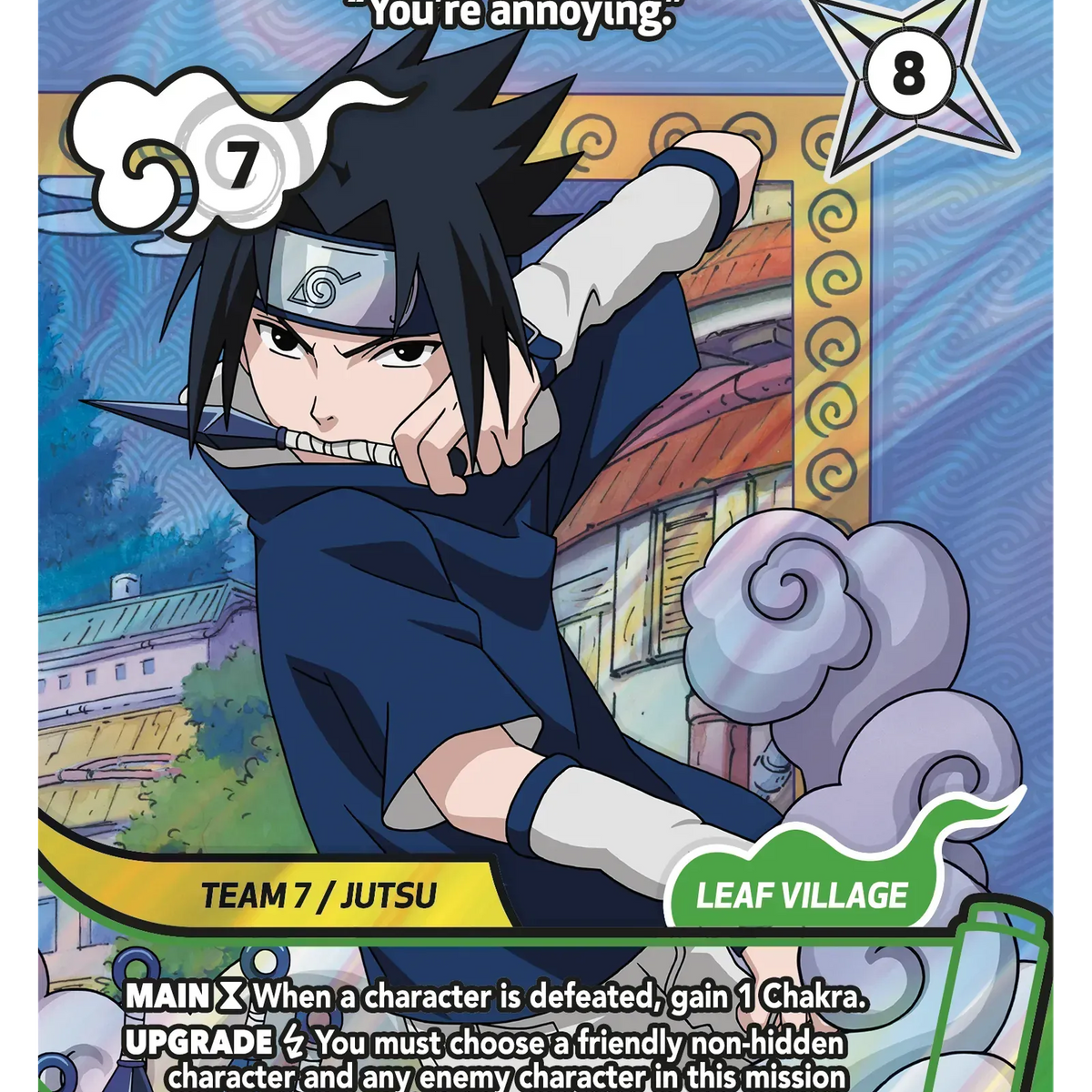 Sasuke Uchiha - “You’re annoying.” 136/130 Standard Naruto Mythos ...